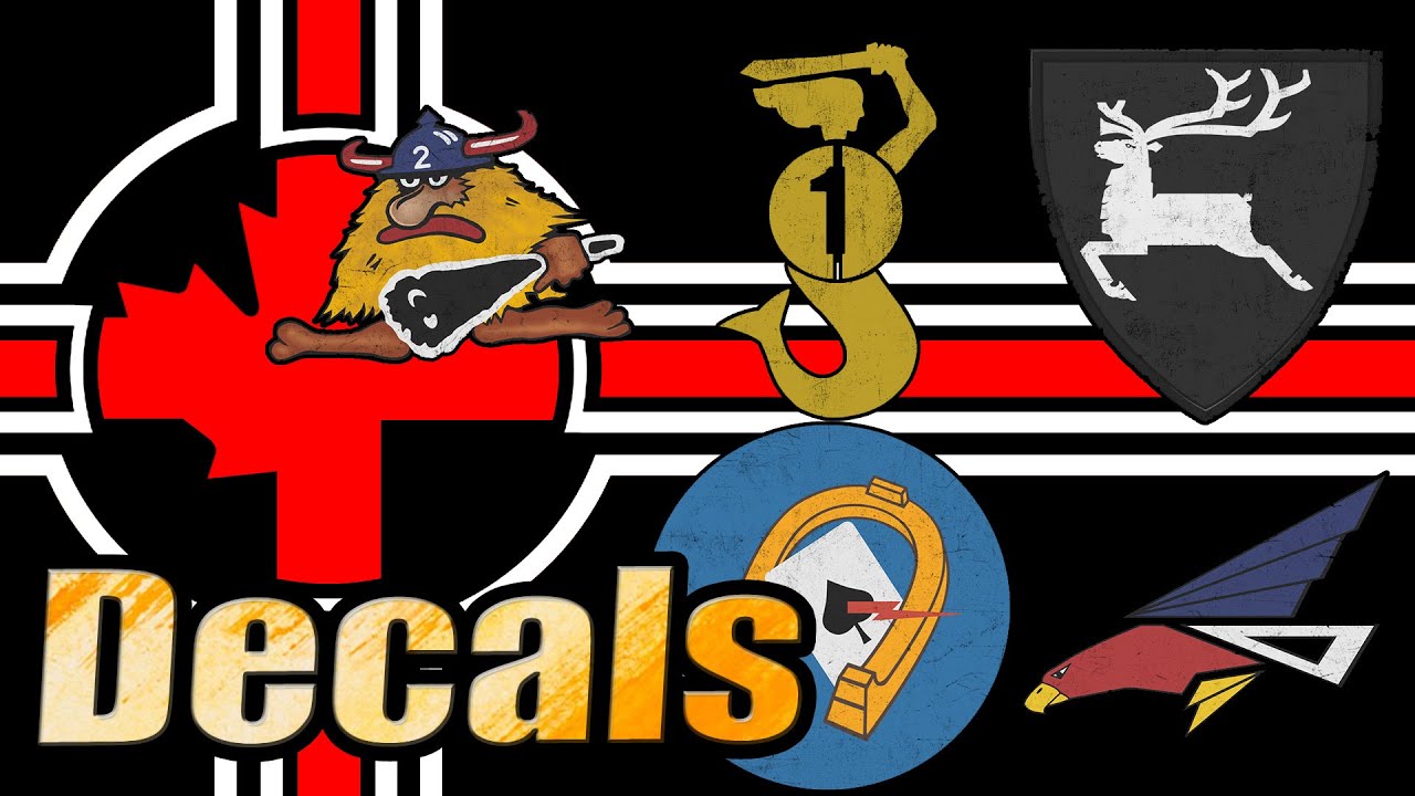 New Authentic Decals - 14/1/2021 - 10/2/2021 - War Thunder - YouTube