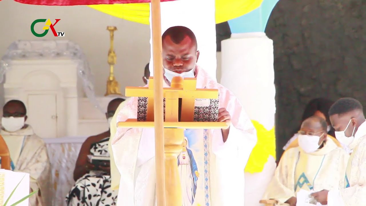 Celebration the Blessed Virgin Mary at Buoho Grotto - YouTube