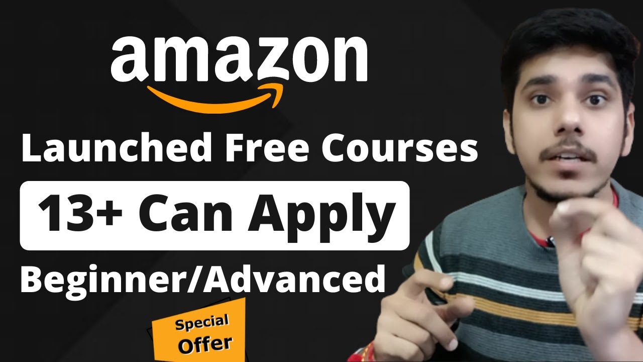 Amazon Free Certification Courses |Amazon FREE Course | Latest Free ...