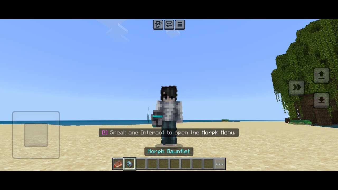 Morph addon for minecraft 1.21 _ morph gauntlet addon - YouTube