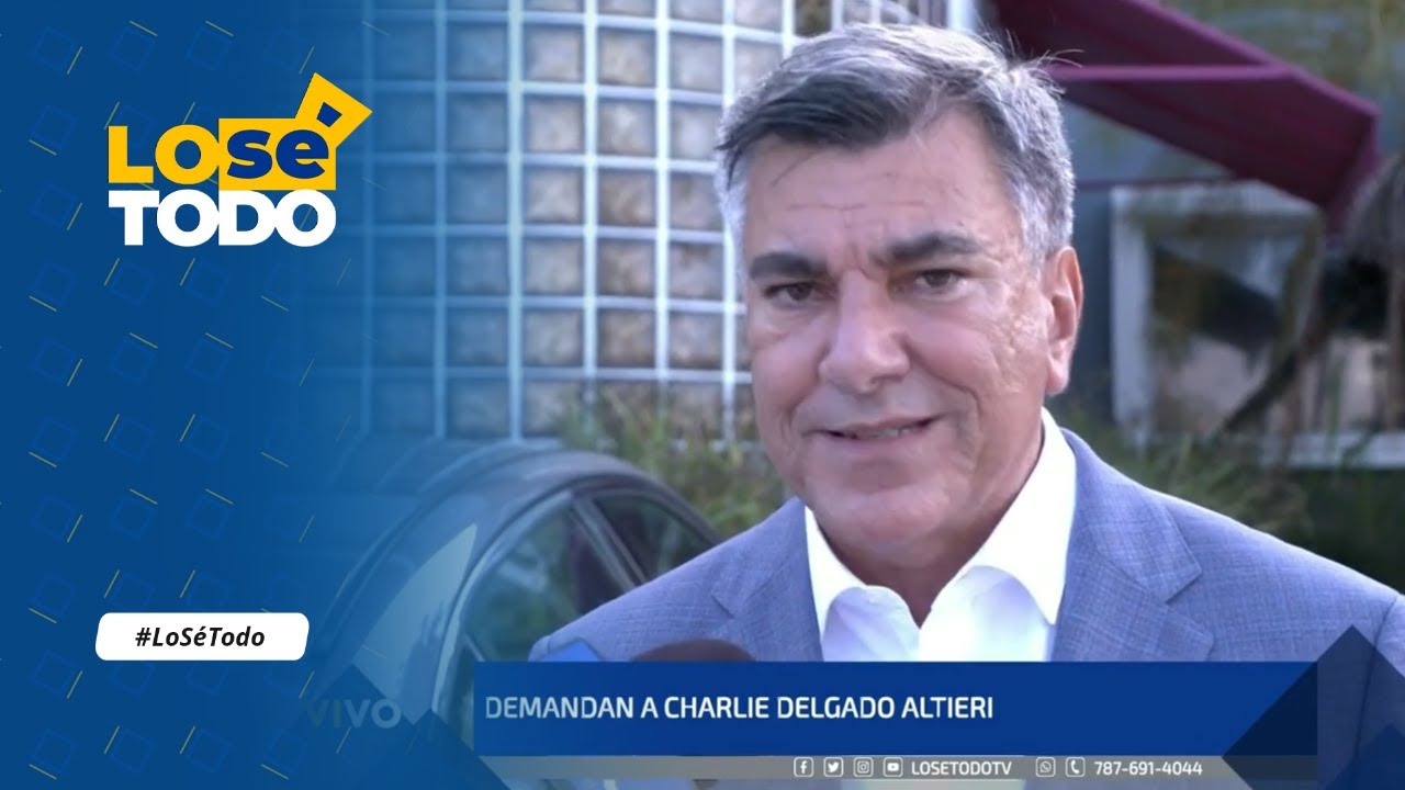Charlie Delgado Altieri es demandado por un farmacéutico | Lo sé todo ...