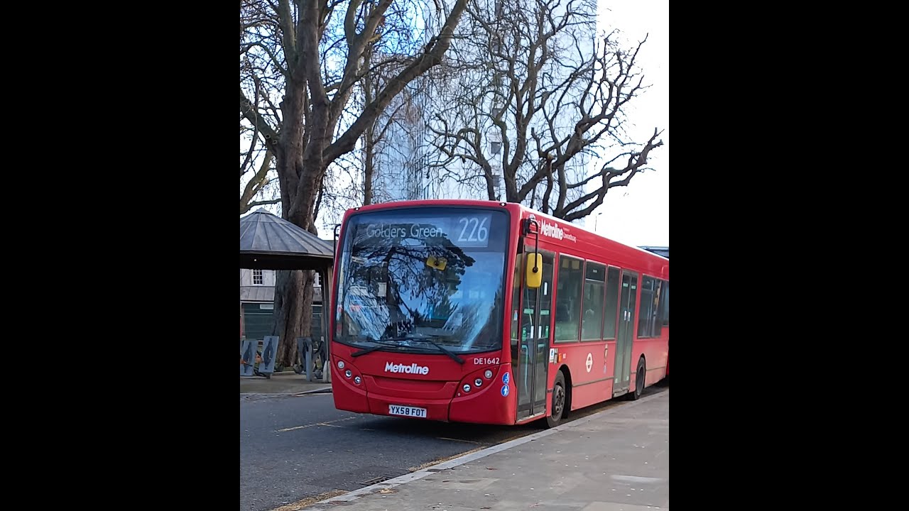 *Last Week with Metroline London* | Route 226 - DE1642 (YX58FOT) - YouTube