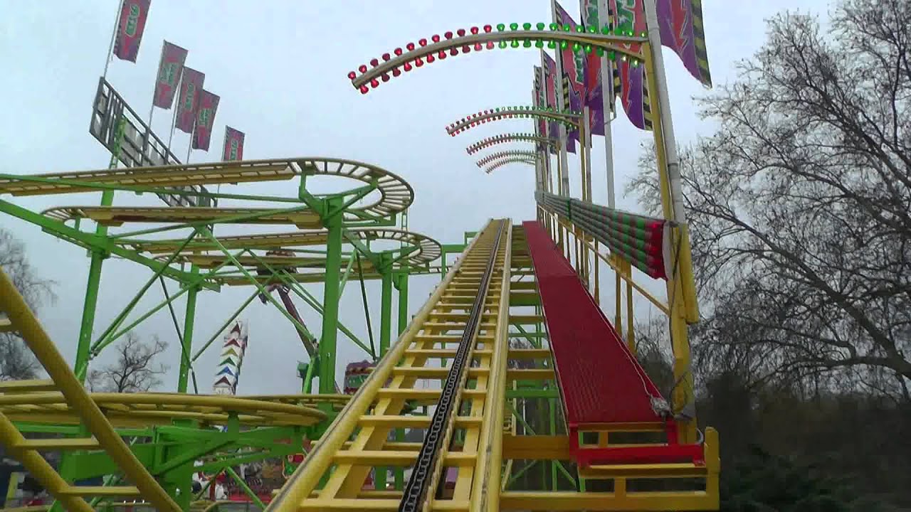 Matějská pouť 2013 - ATRAKCE SUPER MOUSE ZA JÍZDY / ATTRACTION SUPER ...
