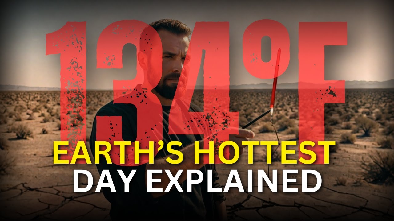 Scorching Heat Hits 134°F What's Behind Earth's Hottest Day? - YouTube