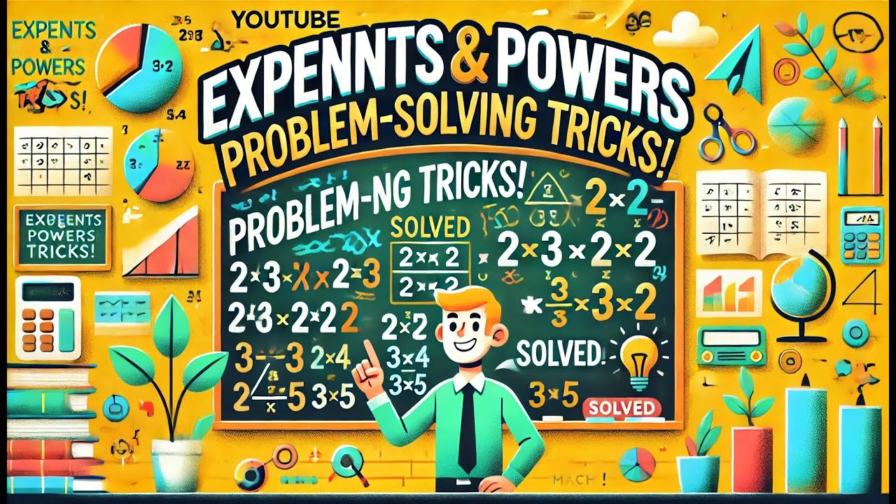 Exponents & Powers: Problem-Solving Tricks! part-3 - YouTube