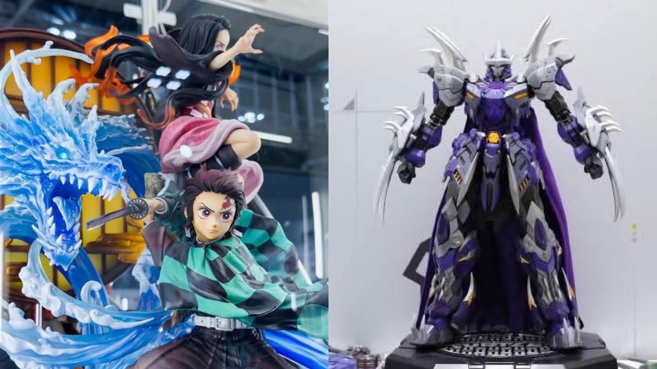 New TMNT Mecha Shredder figure Heatboys & Demon Slayer & more statues ...