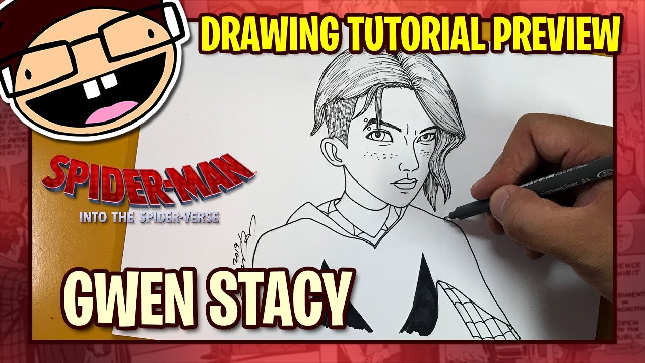 [PREVIEW] How to Draw GWEN STACY (Spider-Man: Into the Spider-Verse ...