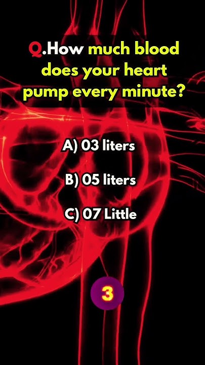 How much blood does your heart pump very mintue 🧐 #shorts #medicorahul ...