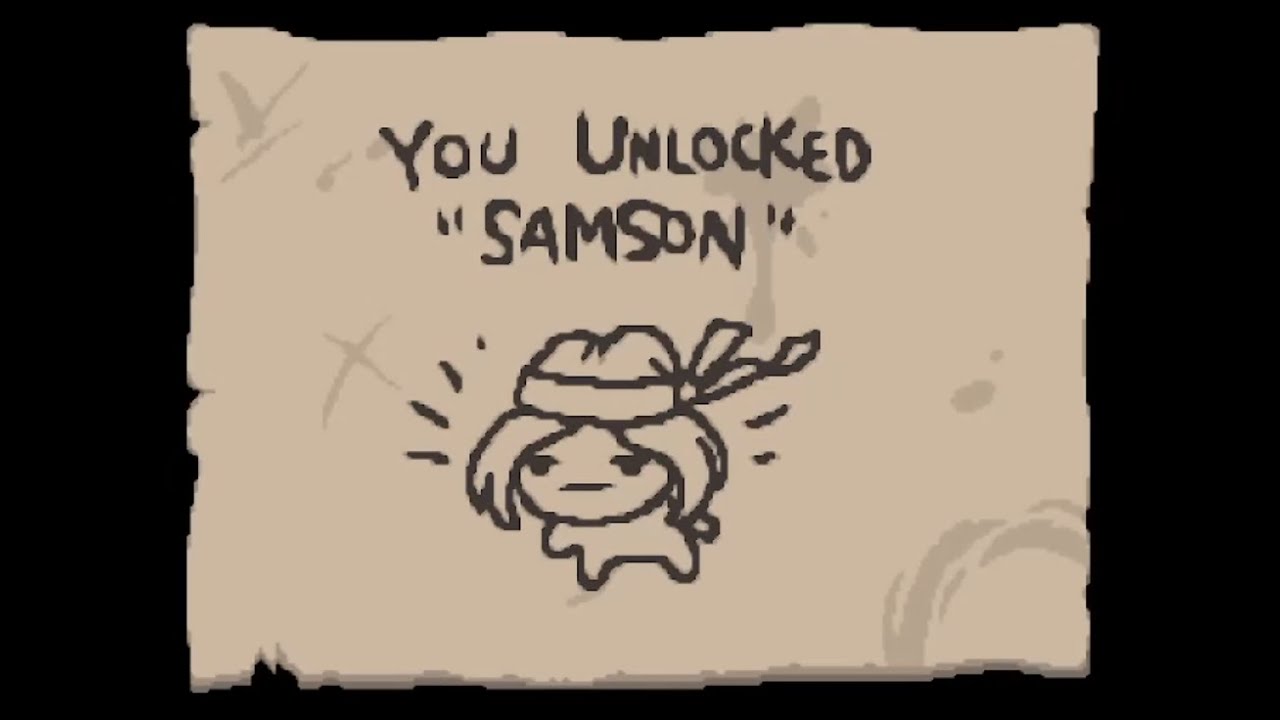 The Binding of Isaac: Repentance | How to unlock Samson character - YouTube