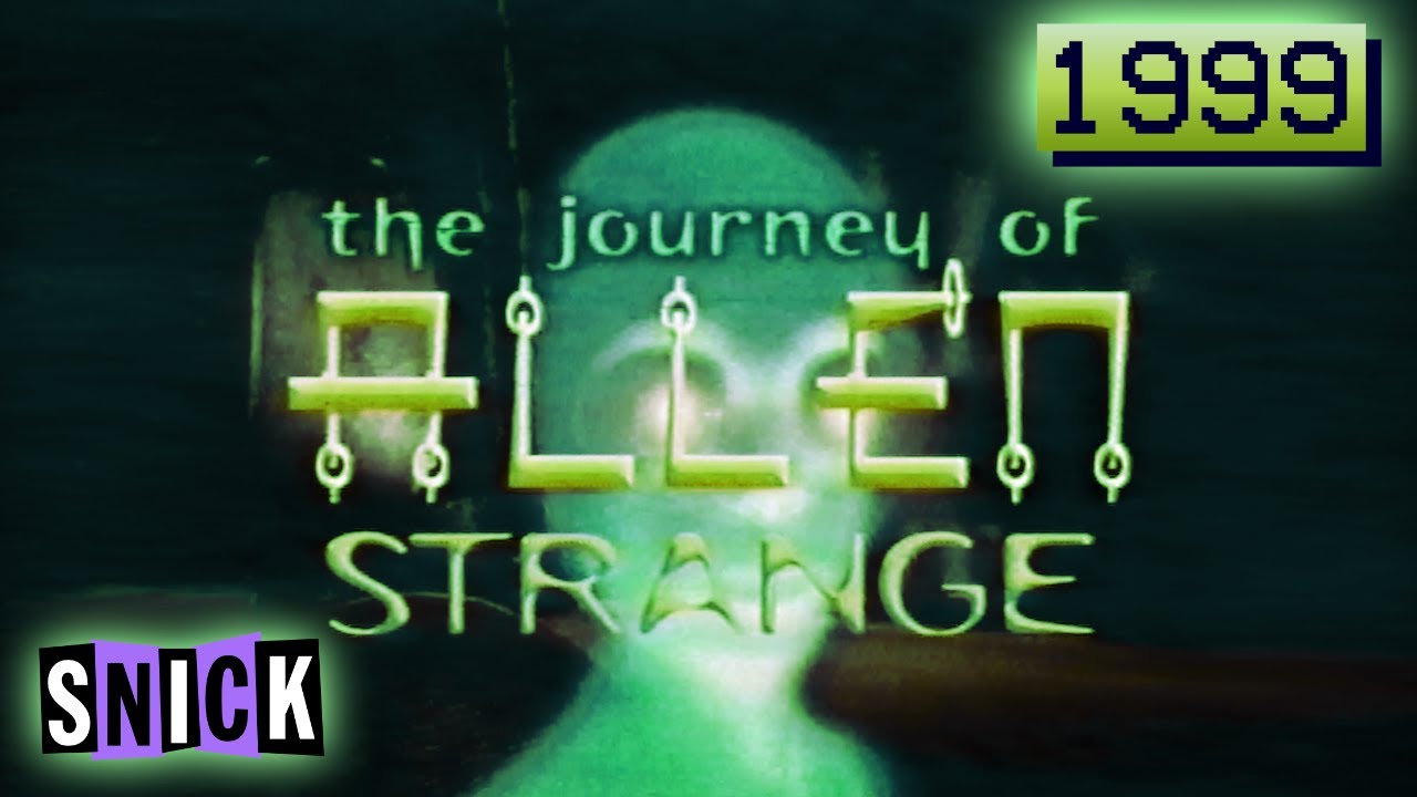 The Journey of Allen Strange Alien Vacation | 1999 Nickelodeon SNICK ...