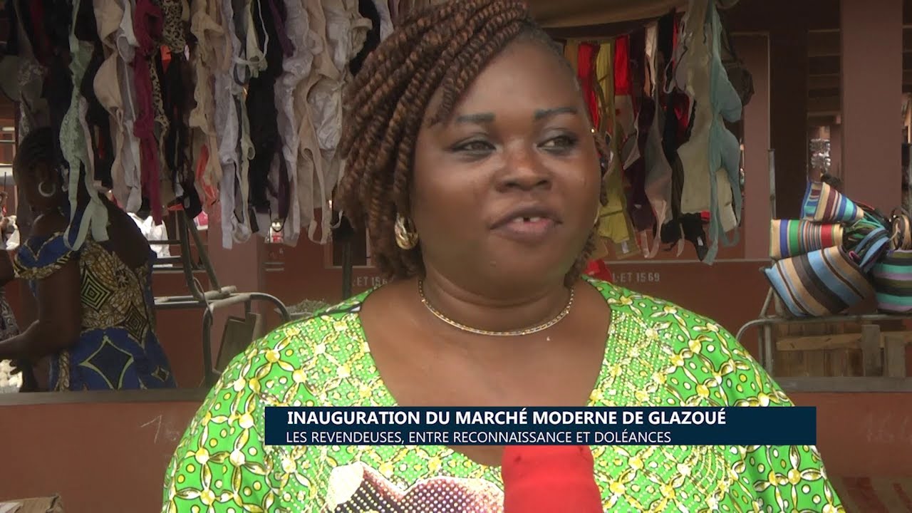 Inauguration du marché moderne de Glazoué : Les revendeuses, entre ...