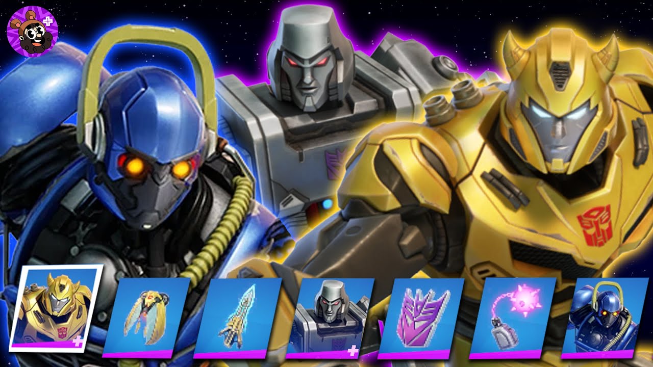 ¡CONSEGUI ANTES EL NUEVO PACK de TRANSFORMERS en FORTNITE! - YouTube