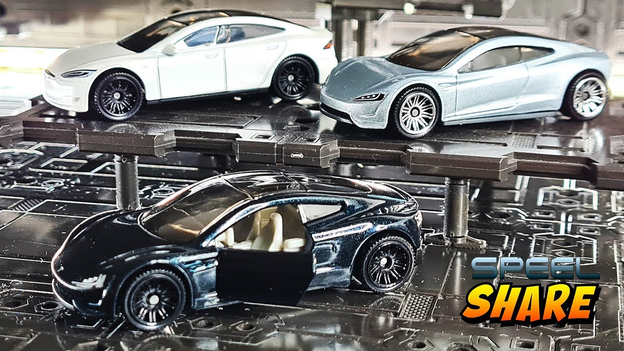 Matchbox Tesla Roadster and Model S - Moving Parts and Mainline - YouTube