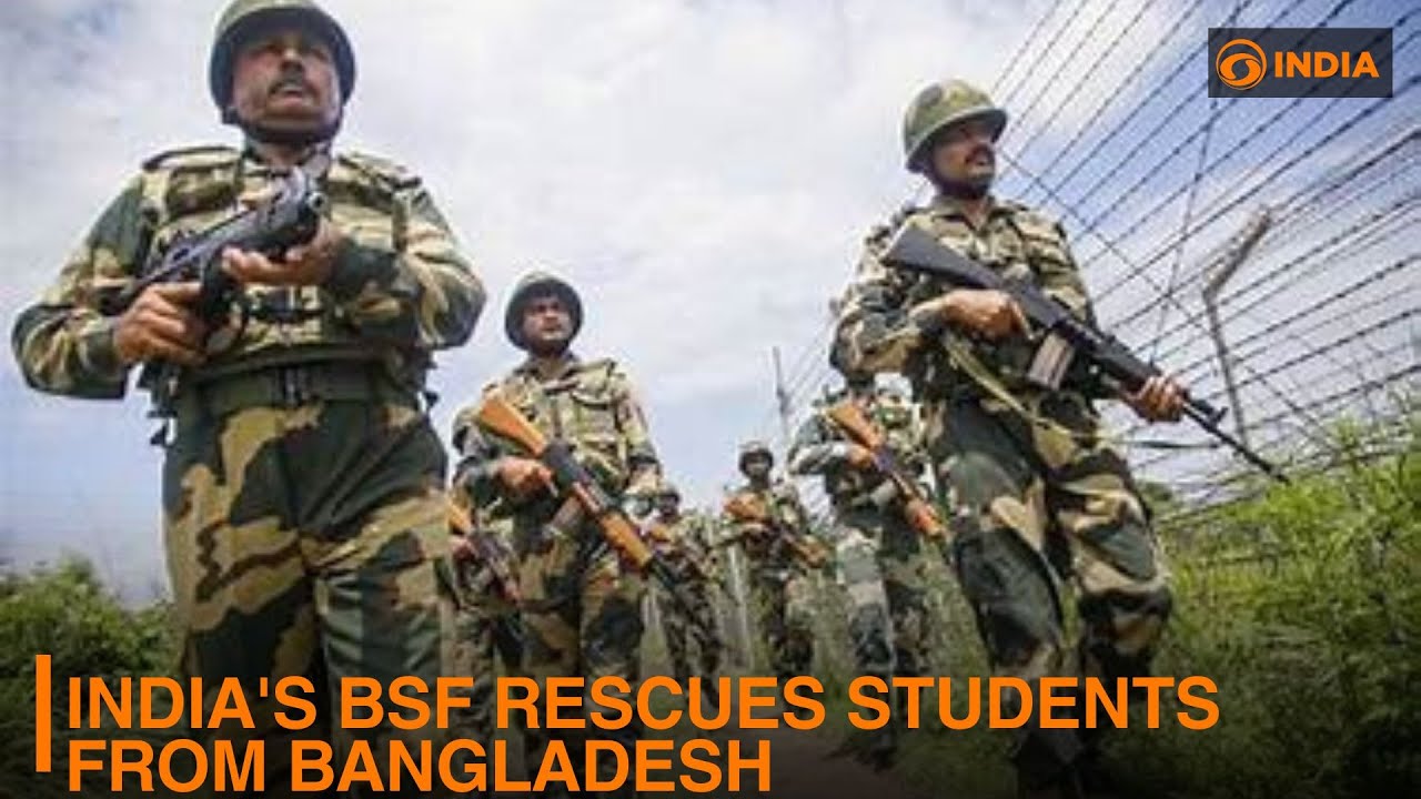 India's BSF rescues students from Bangladesh | DD India - YouTube