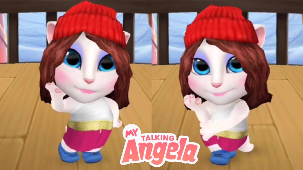 Little Angela is Beautiful - My Talking Angela #mytalkingangela - YouTube
