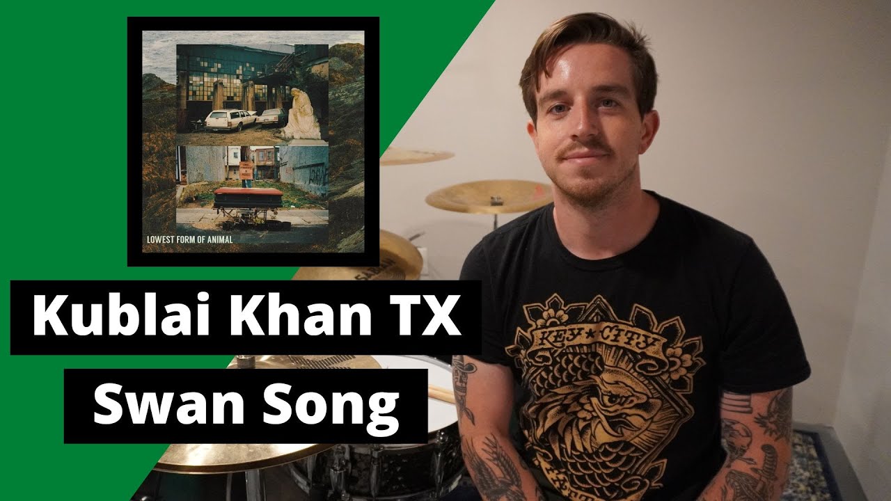 Swan Song - Kublai Khan TX (Drum Cover) - YouTube