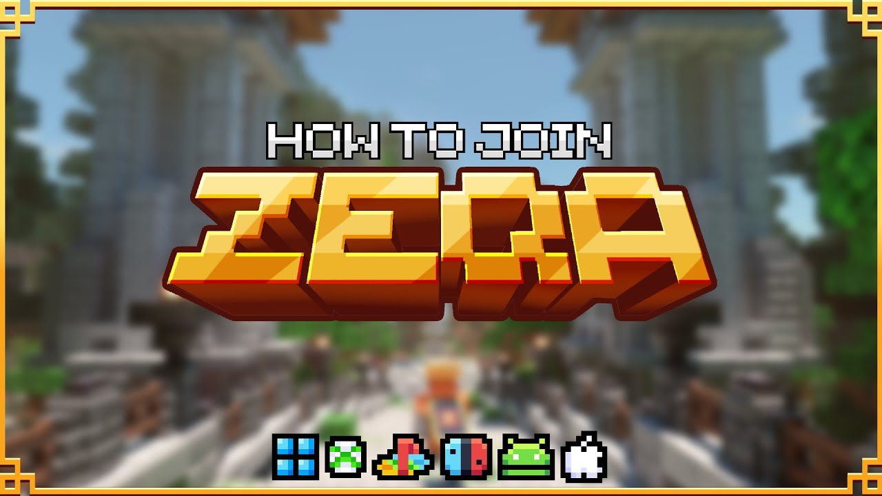 How to Join Zeqa on ANY Minecraft Bedrock Platform (PlayStation, Xbox ...