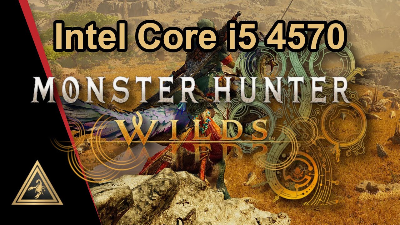 Monster Hunter Wilds Intel Core i5 4570 CPU Benchmark 720P - YouTube