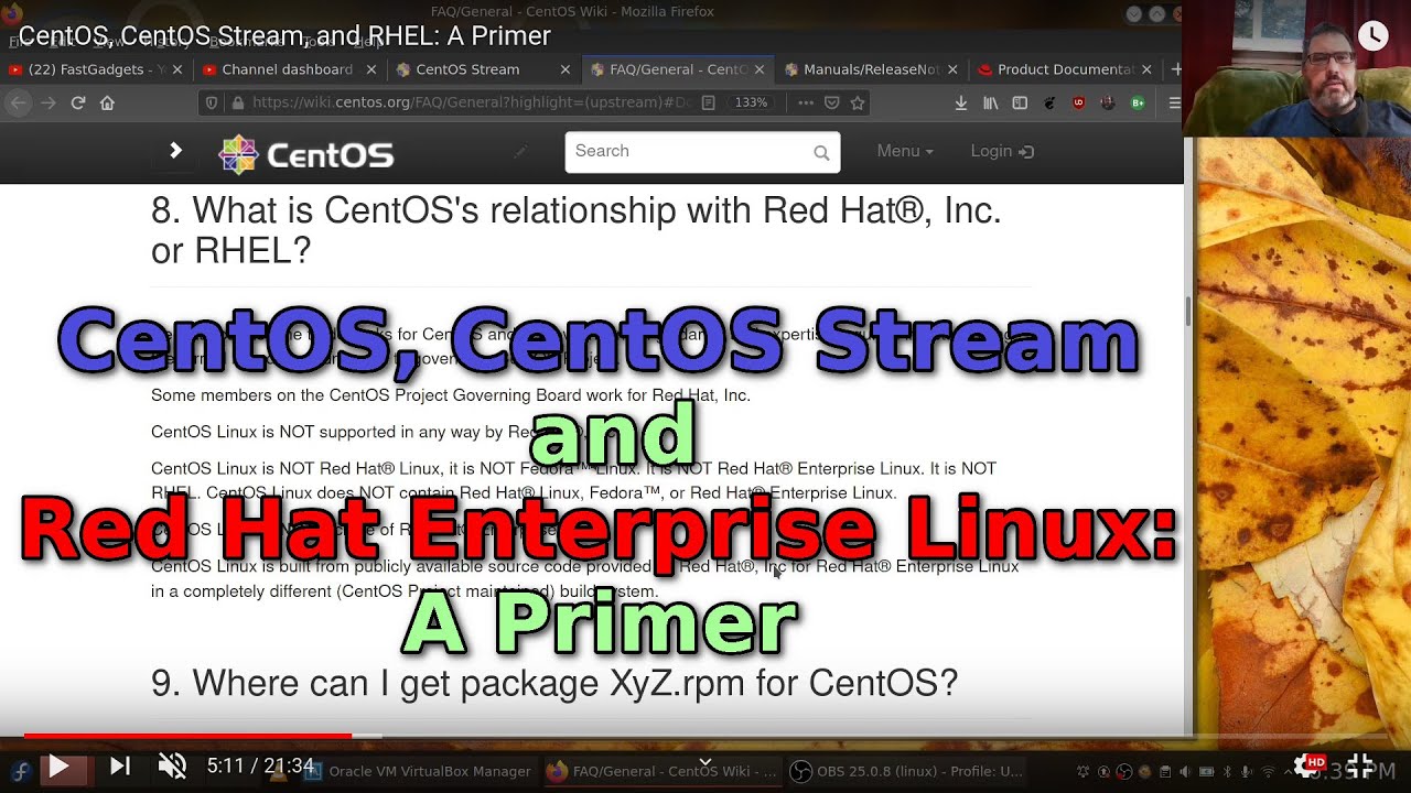 CentOS, CentOS Stream, and RHEL: A Primer - YouTube