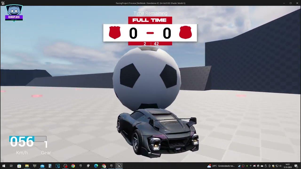 Rocket League Clone in UE5 - Devlog Part 1 - YouTube