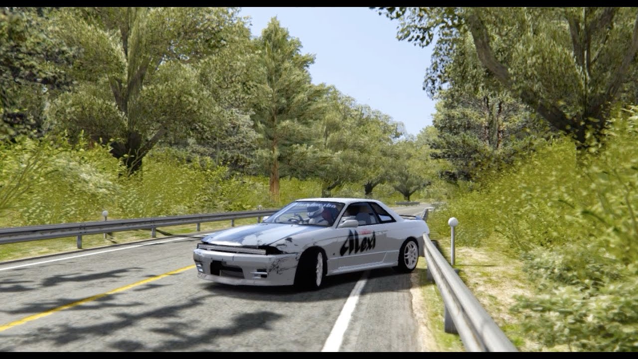 Assetto Corsa Akina Downhill Noriyaro R32 Drift Missile (wheel cam ...