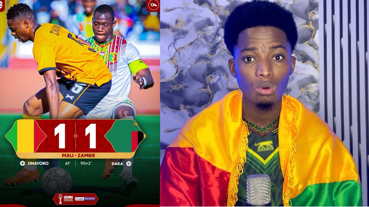 Le Mali se fait avoir ( Mali 1-1 Zambie ) - YouTube