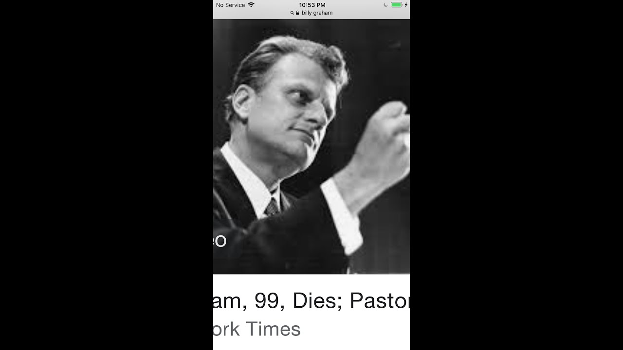 Billy Graham - YouTube