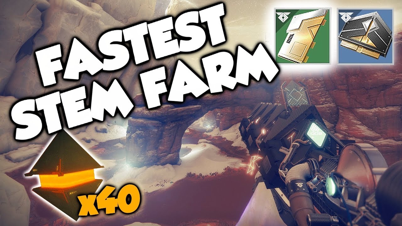 FASTEST RESONATE STEM FARM! [Destiny 2 Warmind DLC] - YouTube