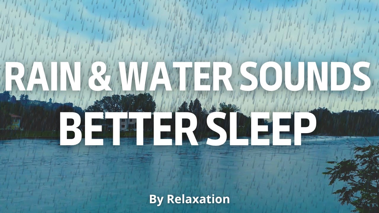 Raindrops and Water ASMR for a better Sleep Experience - YouTube