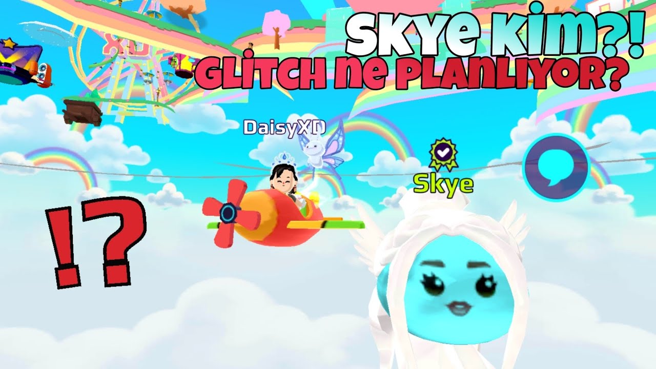 PK XD SKYE KİM? GLİTCH NE PLANLIYOR? İLK BU KANALDA!🥳 | DaisyXD PK XD ...