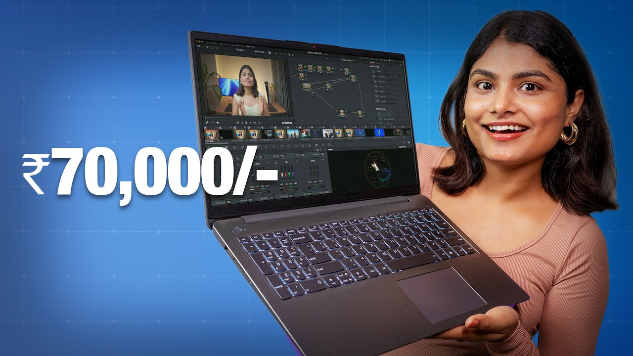 Best 4k editing laptops under 70,000 in india 2025 - YouTube