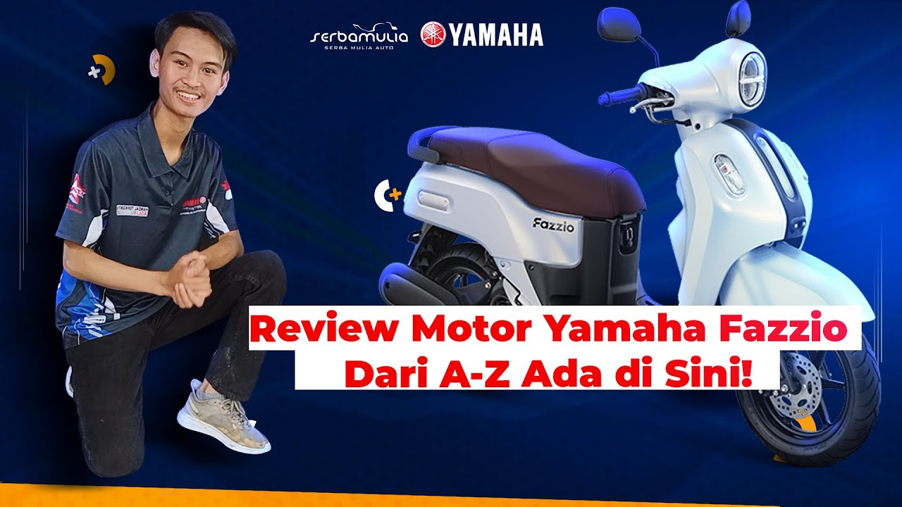 Gaspoll!! Review Motor Yamaha Fazzio, Desain Keren & Stylist - YouTube