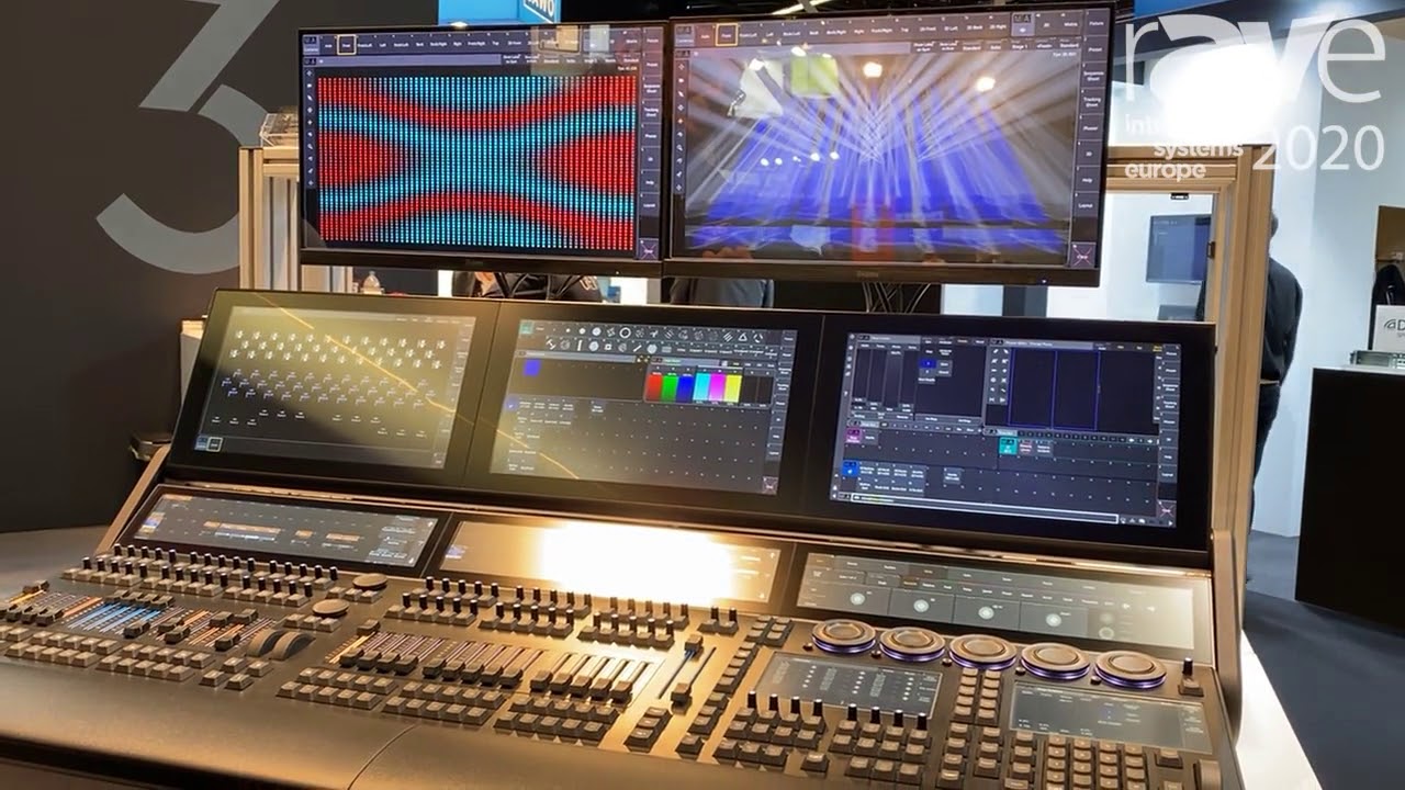 ISE 2020: MA Lighting Describes grandMA3 Lighting Control Desks - YouTube