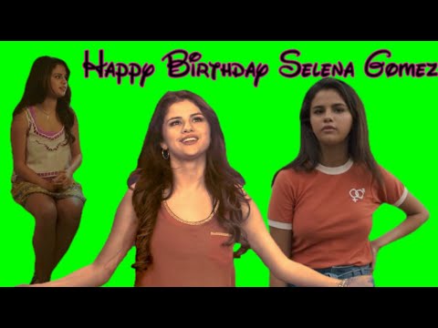 Selena Gomez Maskings/Green Screen (Happy Birthday Selena Gomez)