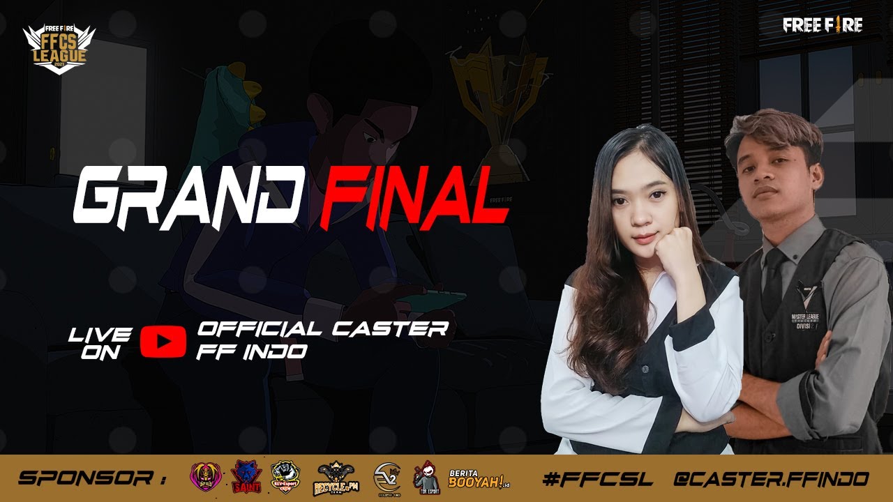 GRAND FINAL FREE FIRE CASTER STREAMER LEAGUE - FREE FIRE INDONESIA ...