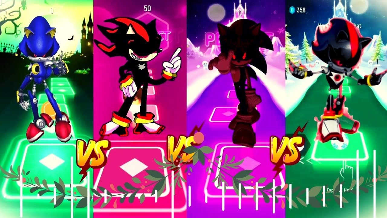 Metal Sonic vs Shadow EXE vs Sonic EXE vs Metal Shadow | Funny Hop ...