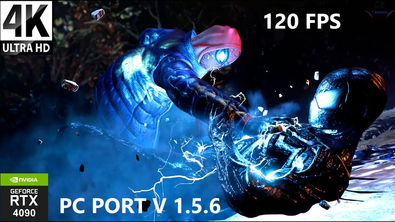 Marvel Spiderman 2 PC PORT V 1.5.6 BADASS PETER 120 FPS RTX 4090 ...