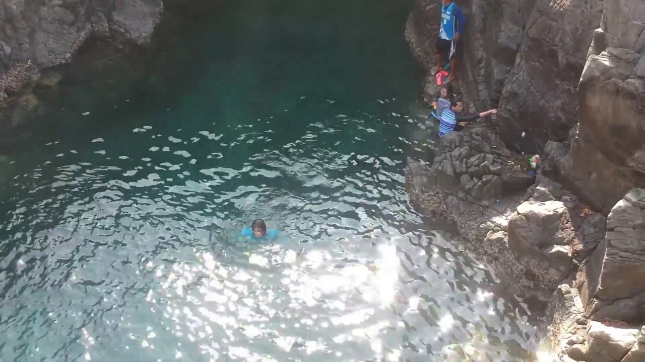 40 ft Cliff Jump FiveFingers Mariveles,Bataan - YouTube