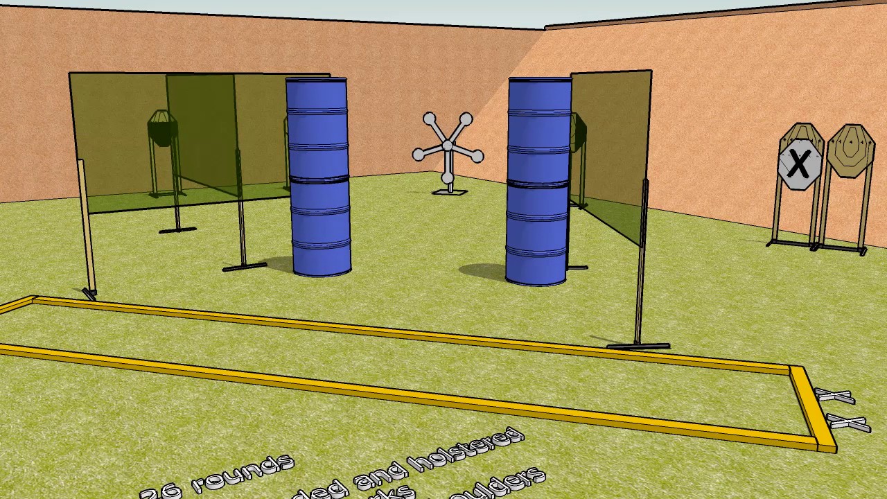Get Going | USPSA Stage Design | SketchUp - YouTube
