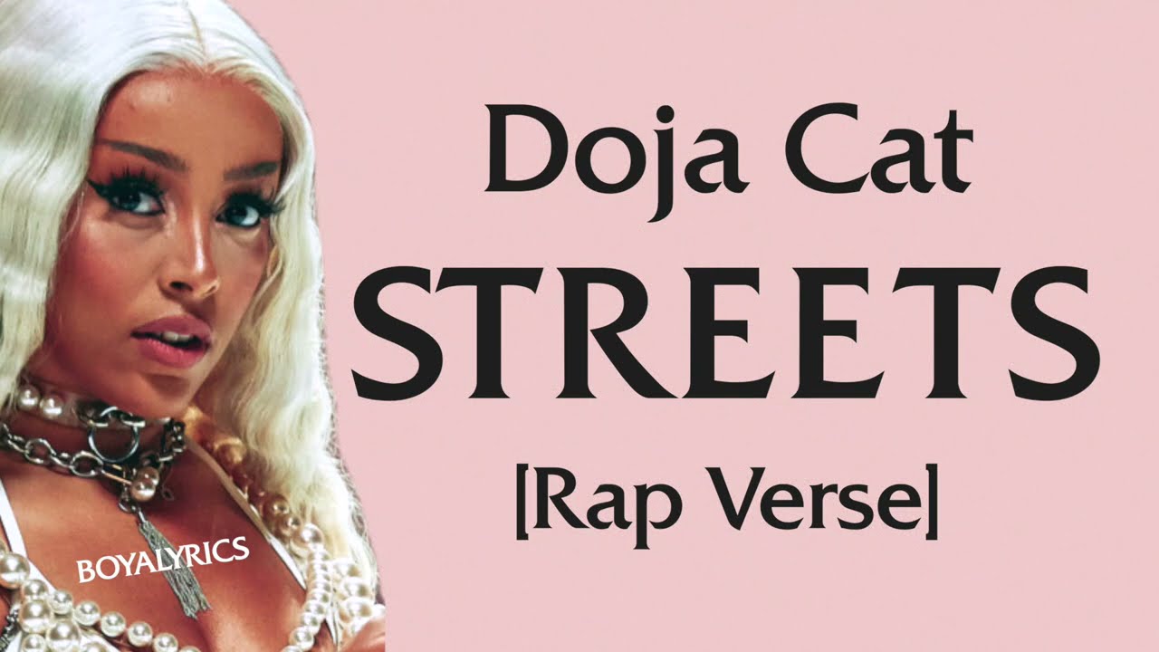 Doja Cat Streets Rap Verse Lyrics Damn Papa You A Rarebeed Not Sharing Tiktok Youtube