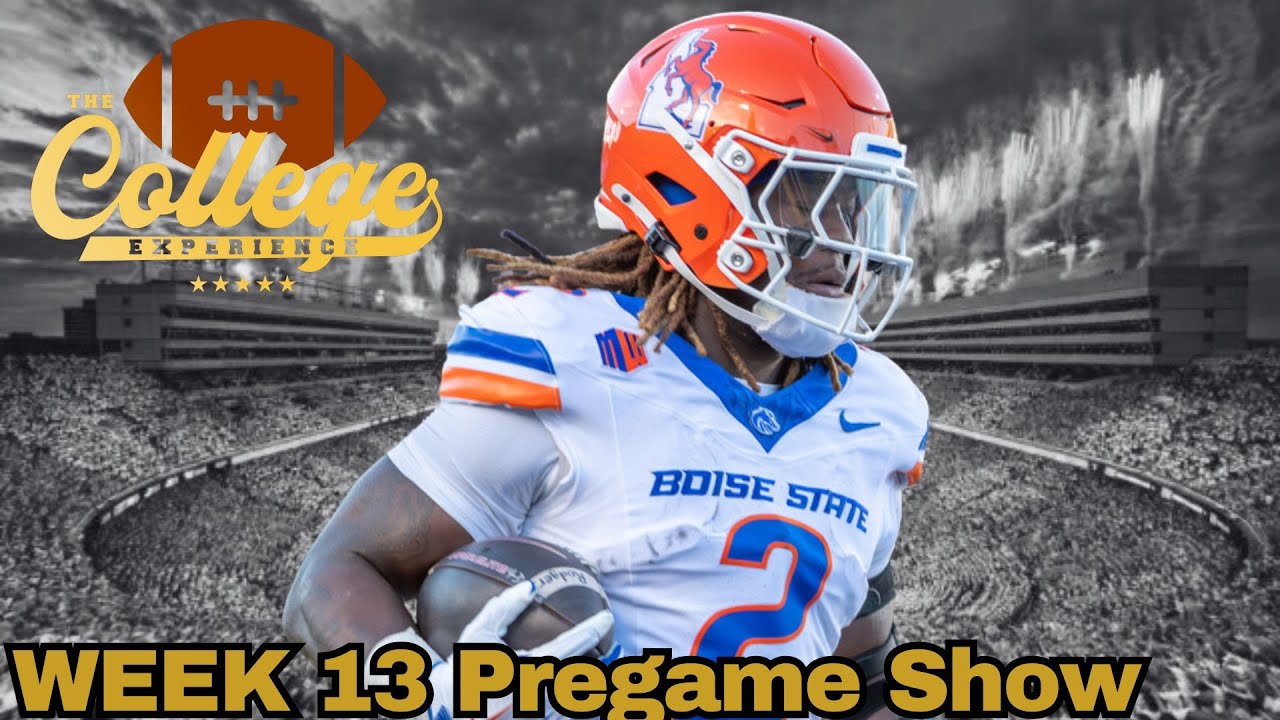 Week 13 College Football Pregame Show | The College Football Experience ...