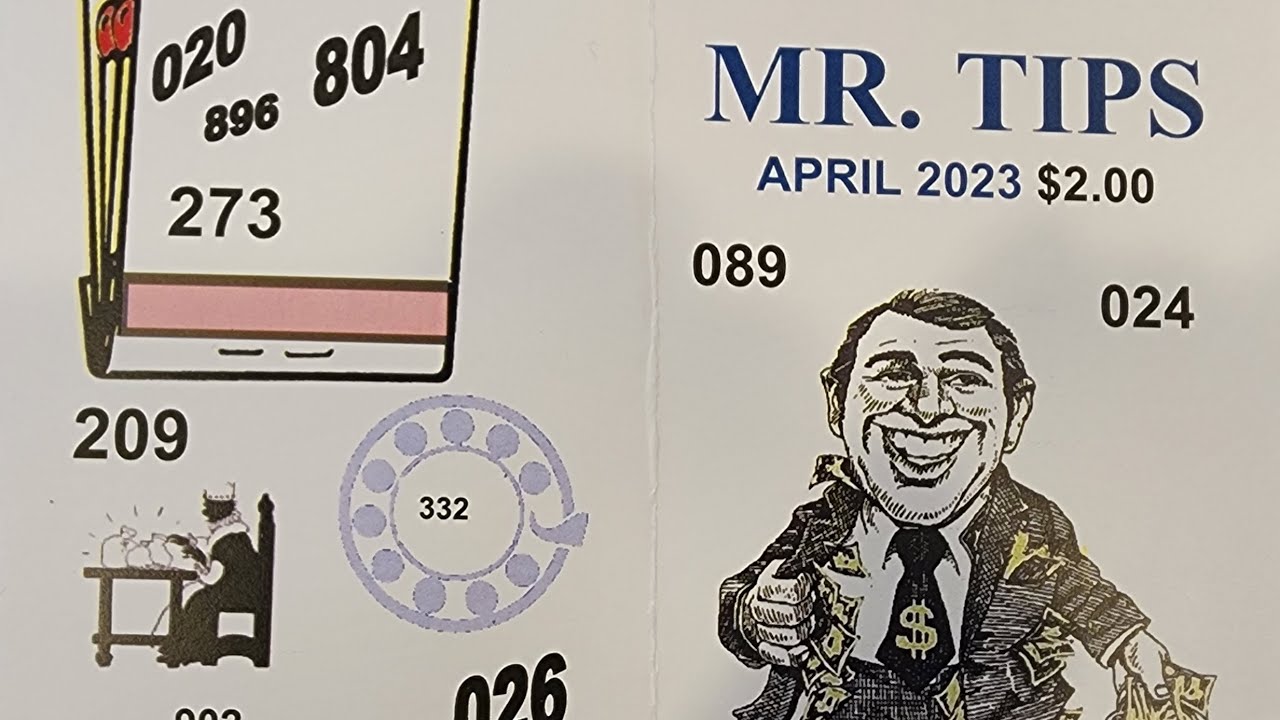 How To win pick 3 lottery with Mr. Tips April 2023 lottery Hack Sheet ...