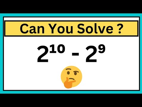 Math Problem With Exponents | Trick Question #maths #mathstricks #mathematics #exponents - YouTube
