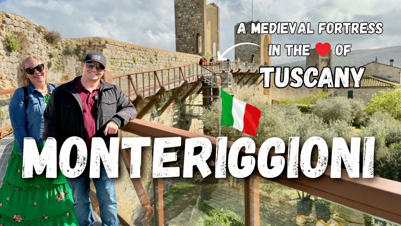 Monteriggioni, Italy 🇮🇹 | Tuscany’s Medieval Fortress - YouTube