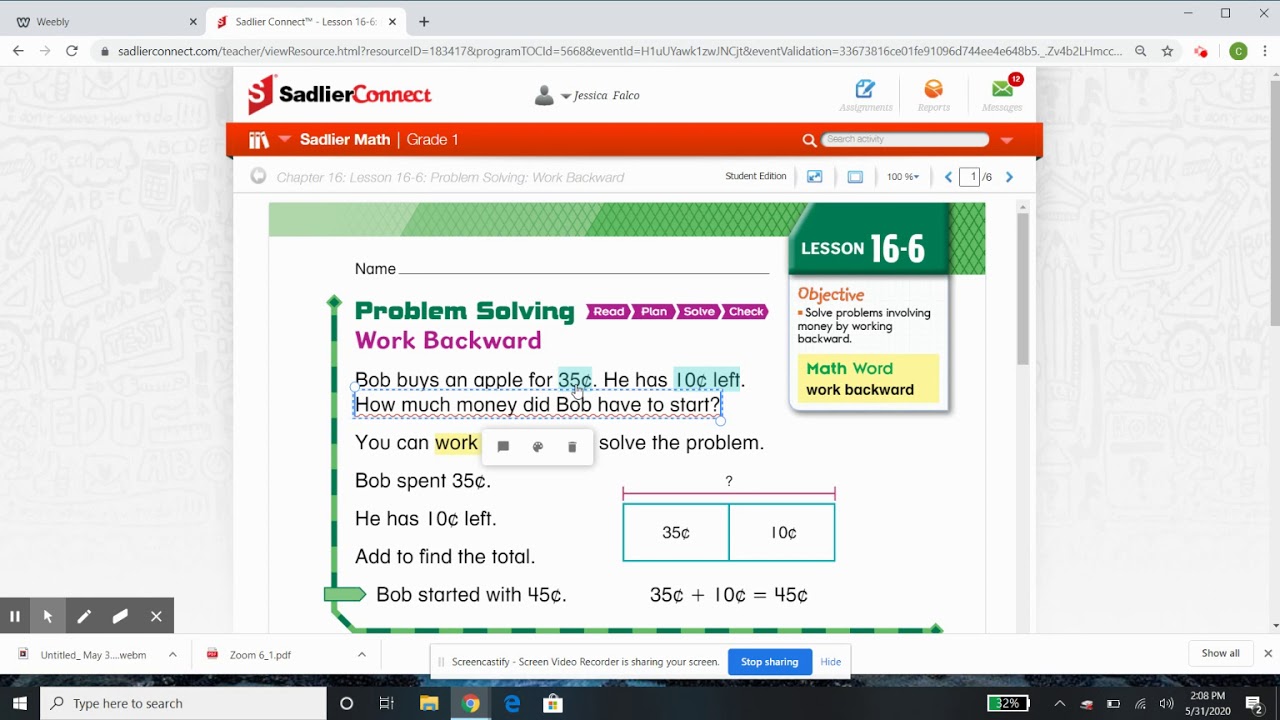 Sadlier Connect: 16-6 - YouTube