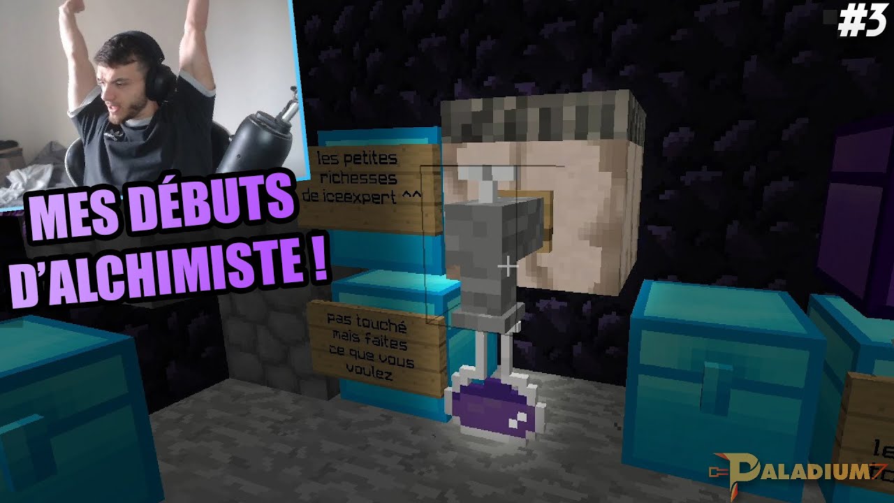 🧙 MES DÉBUTS D'ALCHIMISTE : EXTRACTEUR, FIOLES & TANKS ! - PALADIUM V8 ...