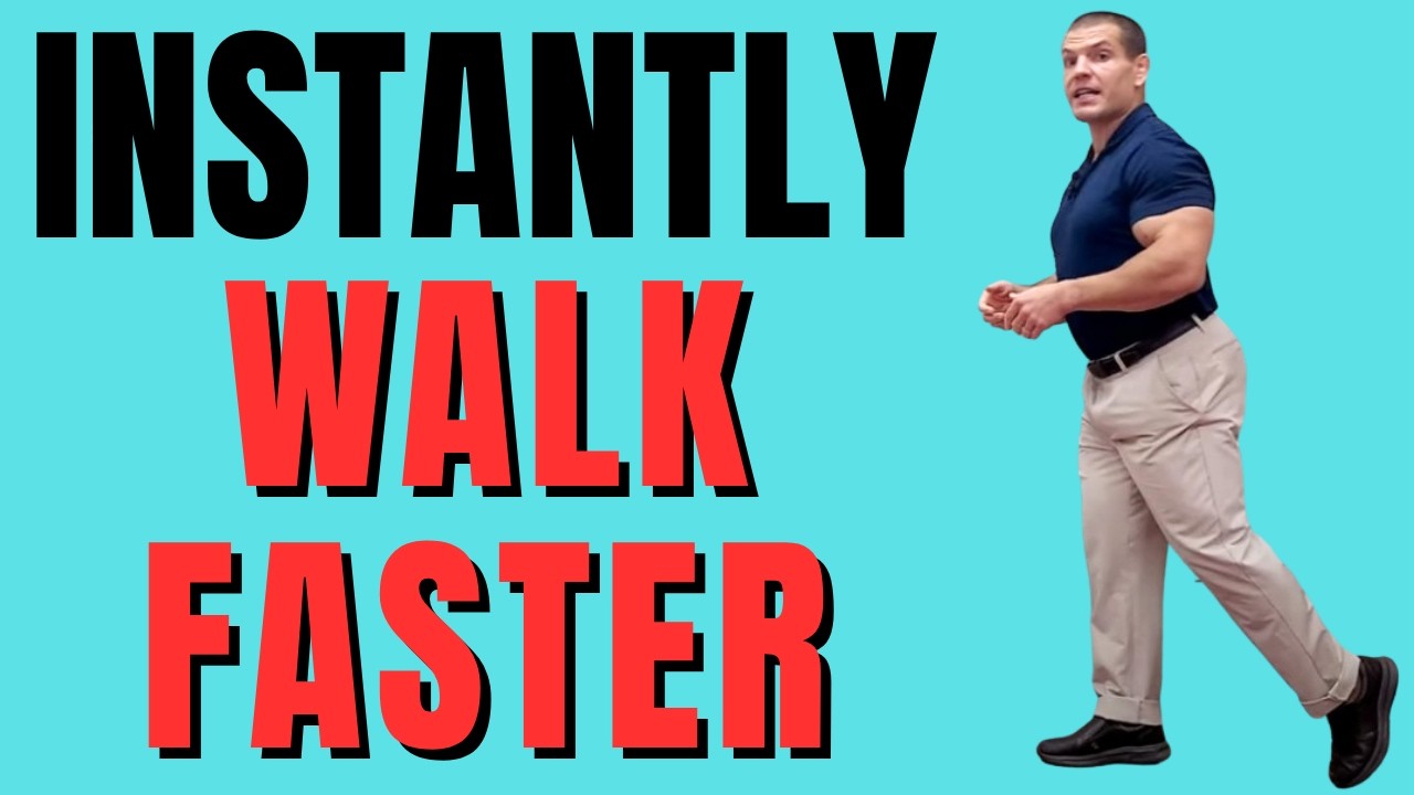 Instantly Walk Faster With This One Simple Trick (Age 60+) - YouTube