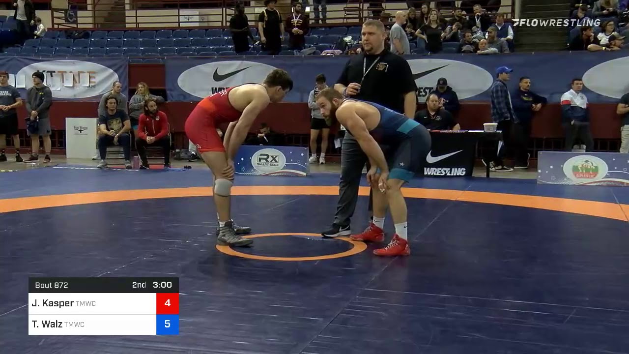 97 Kg Consolation Jacob Kasper Titan Mercury Wrestling Club Vs Ty Walz ...