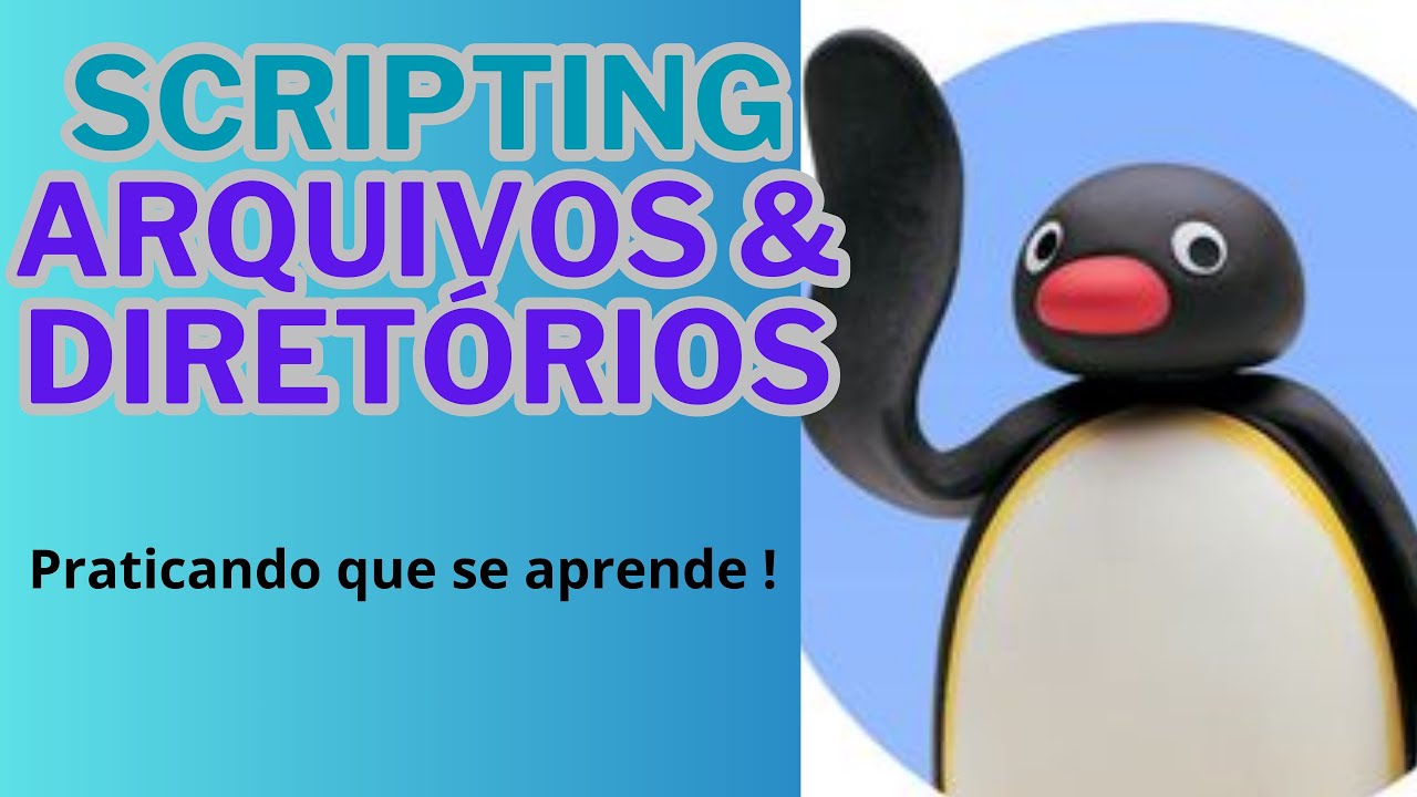 Shell Script - Criando arquivos e diretórios - YouTube