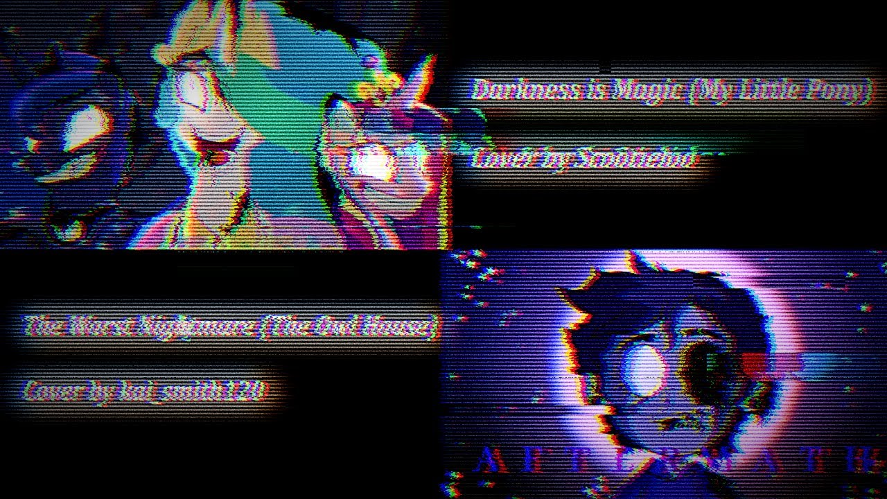 FNF Comparison | Darkness is Magic VS The Worst Nightmare | Darkness ...